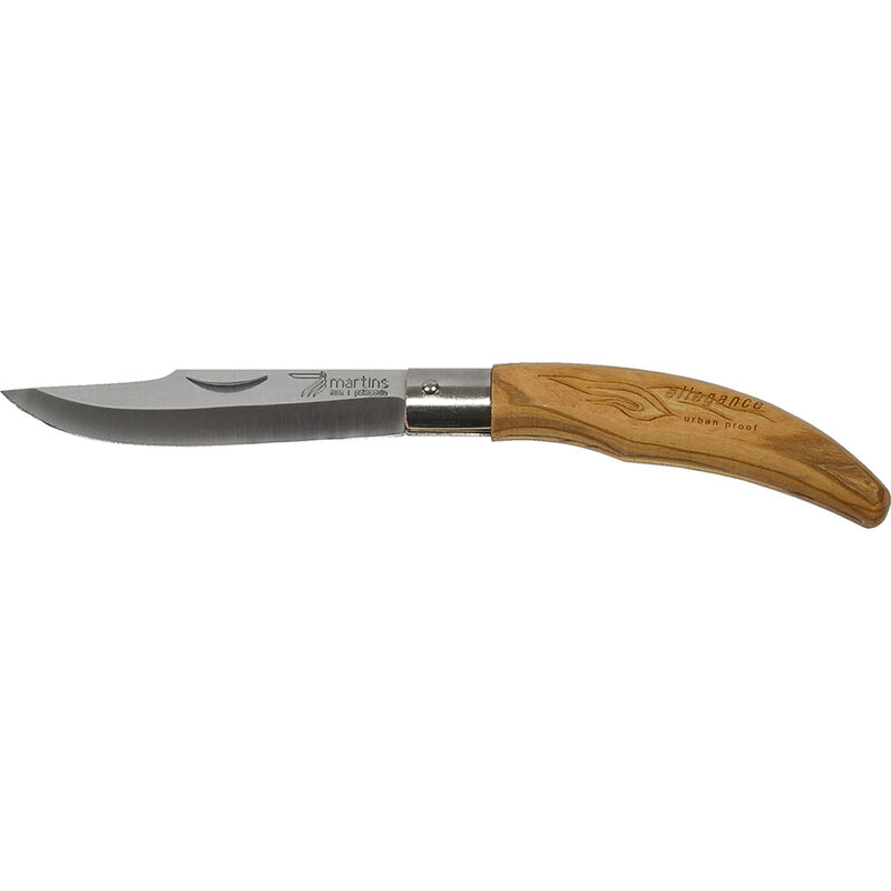Navaja Elegance con mango madera - 70 mm