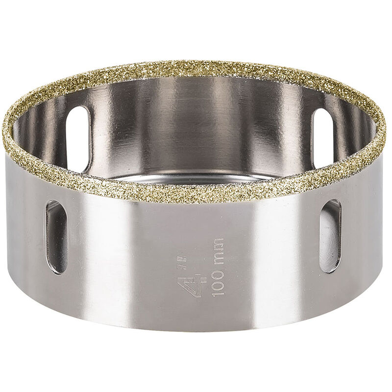 Corona diamante con borde continuo - Ø 100 mm