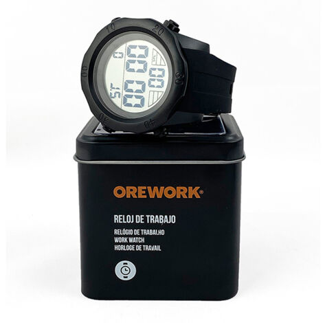 Reloj digital con letra grande