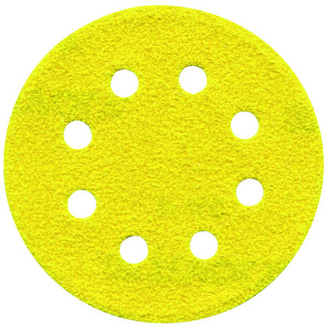 Disco velcro perforado - Ø 115 mm - Grano 180