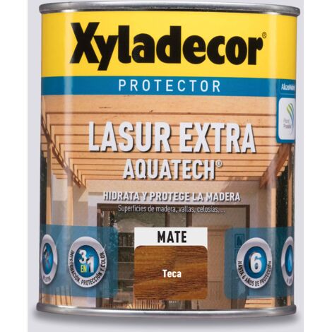 Protector Lasur Extra Mate Aquatech - 750 ml - Teca