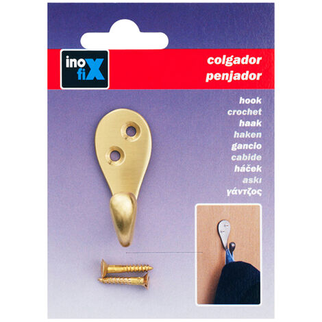 Colgador 3760 9 diseño clásico - Latón - 40x20x30 mm