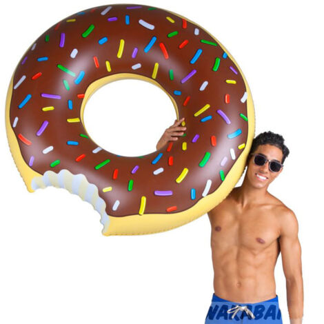 Superflotadores donut hinchable acuático infantil