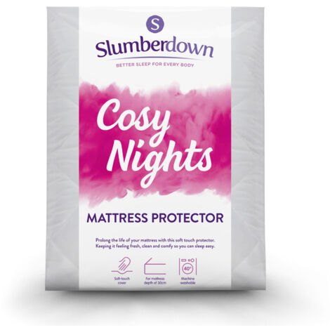 Slumberdown Cosy Nights Mattress Protector, Single