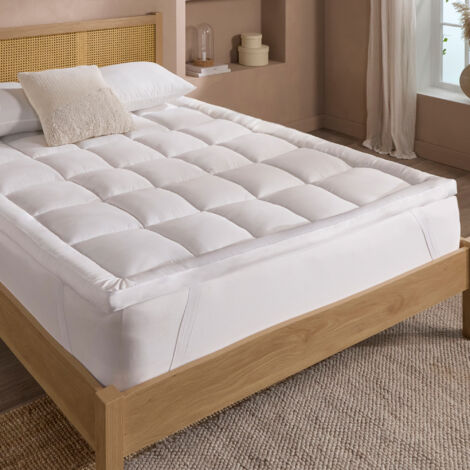 Slumberdown Sleep Soundly Climate Control Deep Mattress Topper, 5cm, Single