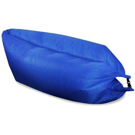 Aga Aufblasbarer Lazy Bag 200x70 cm Dunkelblau
