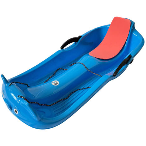 Aga Kinder Schlitten DS496 Blau, Kinderschlitten aus Kunststoff ...