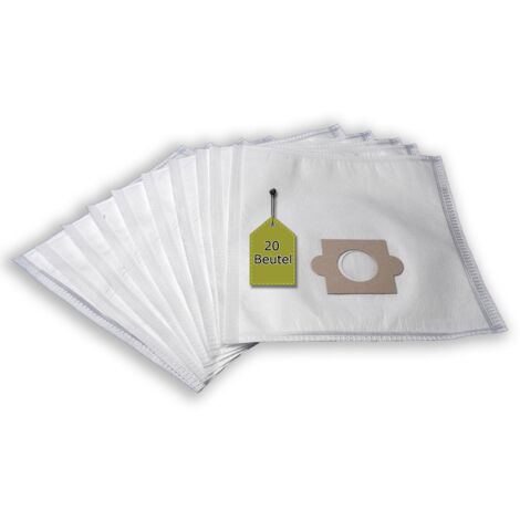 20 Staubsaugerbeutel passend für HANSEATIC 682 096