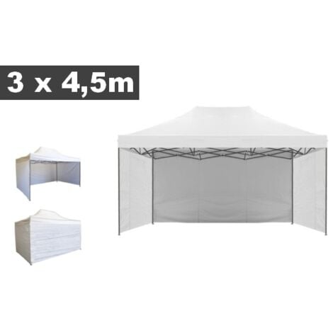 Teli/Telo laterale/Copertura per gazebo pieghevole impermeabile 3x4,5m ...