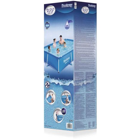 Steel Pro Schwimmingpool mit Stahlrahmen 259x170x61 cm 56403 Bestway