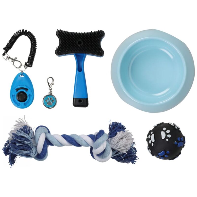 6 Piece Dog Play and Care Set Pets Collection