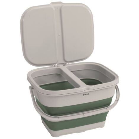 Collapsible Recycle Basket Shadow Green Outwell