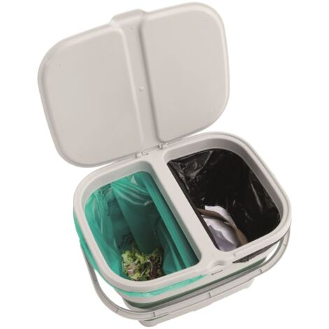 Collapsible Recycle Basket Shadow Green Outwell