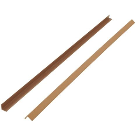 5 pcs Decking Angle Trims WPC 170 cm Teak Colour vidaXL