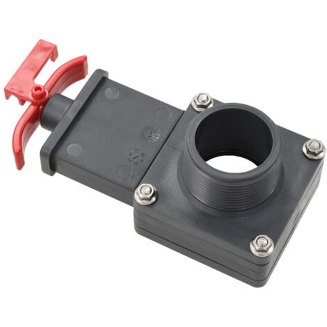 Pool Gate Valve 2 pcs 1.5" vidaXL