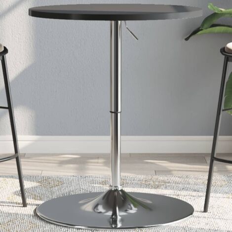 Bar Table Base 55x90 cm Chromed Steel vidaXL
