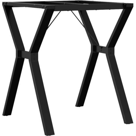 Dining Table Legs Y-Frame 60x60x73 cm Steel vidaXL