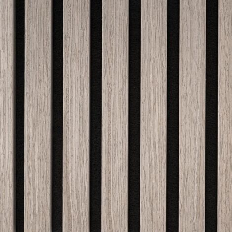 Aku Acoustic Wall Panels Grey Oak 4 pcs WallArt