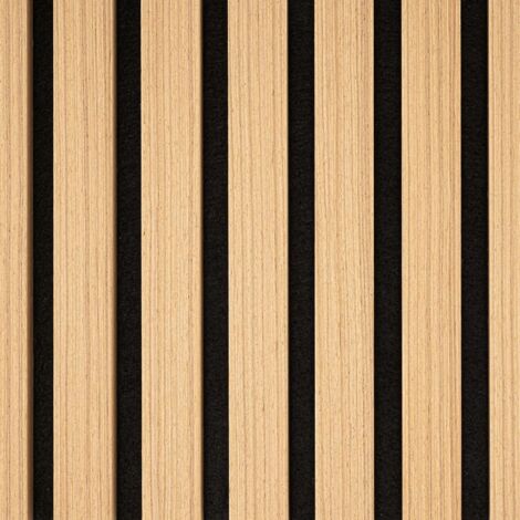 Aku Acoustic Wall Panels Natural Oak 4 pcs WallArt