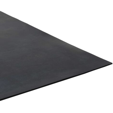 Floor Mat Anti-Slip Rubber 1.2x2 m 1 mm Smooth vidaXL
