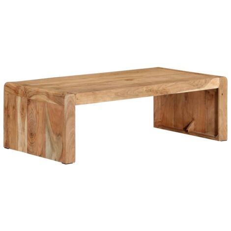 Coffee Table 110x55x35 cm Solid Wood Acacia vidaXL