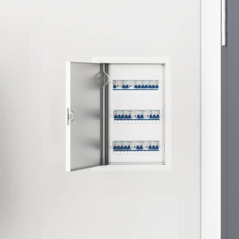 Access Panel White 20 x 30 cm Steel vidaXL