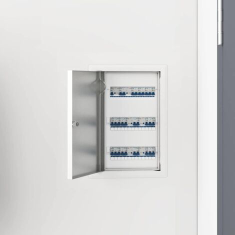 Access Panel White 20 x 30 cm Steel vidaXL