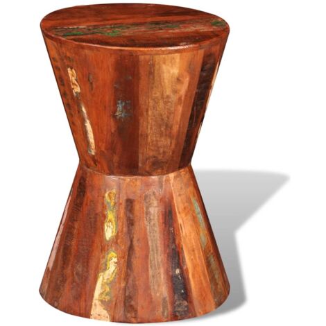Stool Solid Reclaimed Wood vidaXL