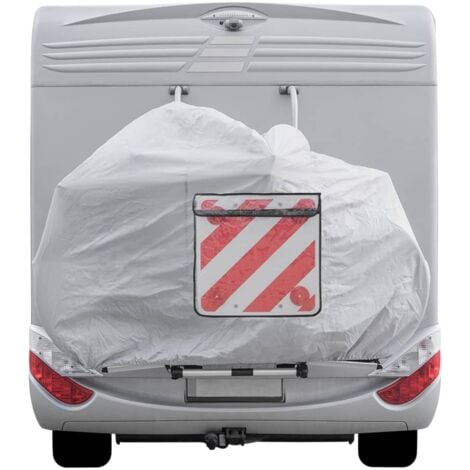 Rear Warning Sign Plastic 50 x 50 cm with Reflectors 361228 ProPlus