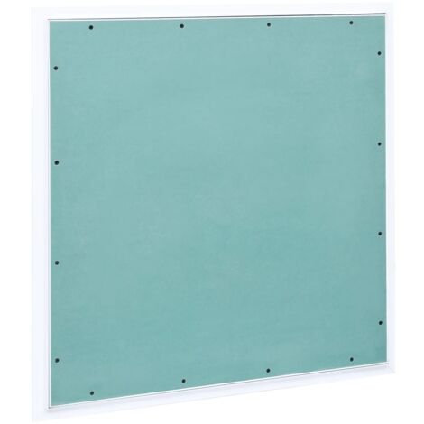Access Panel with Aluminium Frame and Plasterboard 600x600 mm vidaXL