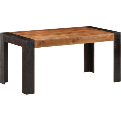 Dining Table 160x80x76 cm Solid Mango Wood vidaXL