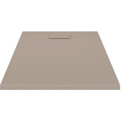 Shower Base Tray SMC Brown 120x70 cm vidaXL