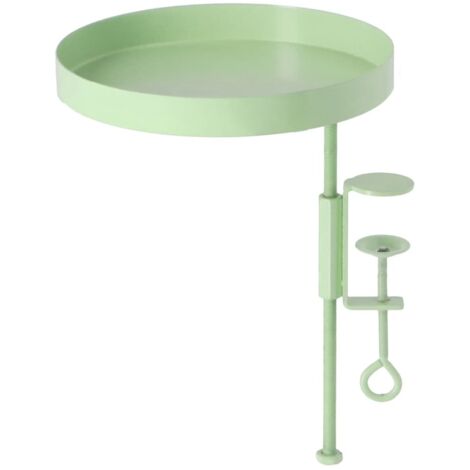 Plant Tray with Clamp Round Green M Esschert Design