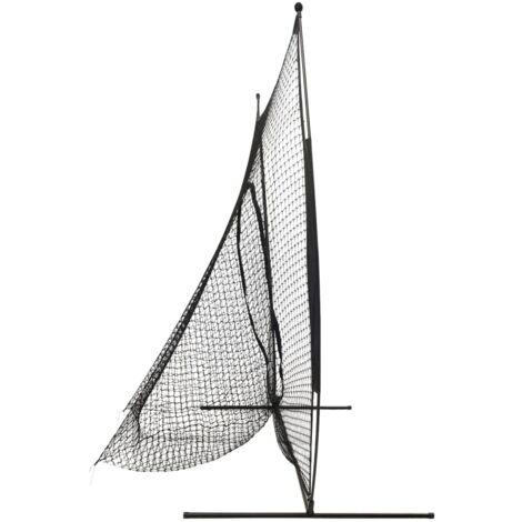 Multisport Practice Net Baseball Softball 241x106.5x216 cm Metal vidaXL