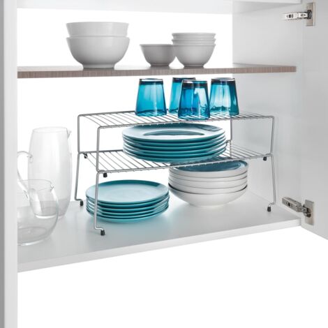 Stackable Storage Rack Sky 2 pcs Metaltex