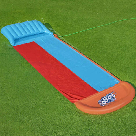 H2OGO Water Slide Tsunami Splash Ramp Double Slide Bestway