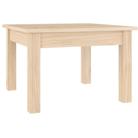 Coffee Table 45x45x30 cm Solid Wood Pine vidaXL
