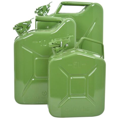 Petrol Can 20 L Metal Green Carpoint