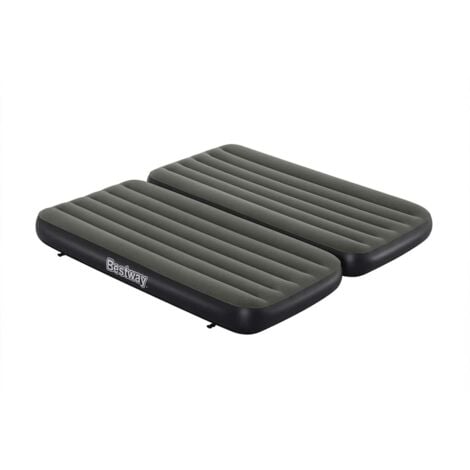 3-in-1 Inflatable Airbed Black and Grey 188x99x25 cm Bestway