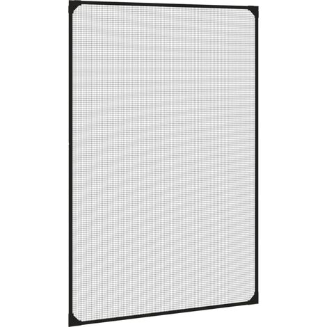Magnetic Insect Screen for Windows Anthracite 80x120 cm vidaXL