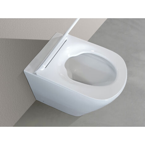 NALA Moon Conjunto de Sanitarios de Suelo Sin Borde con descarga ...