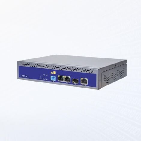 Elfcam® - GPON OLT 1 Port PON，1X Port 10G SFP+, 2X Ports Gigabit RJ45, Mettre à Jour Automatique ...