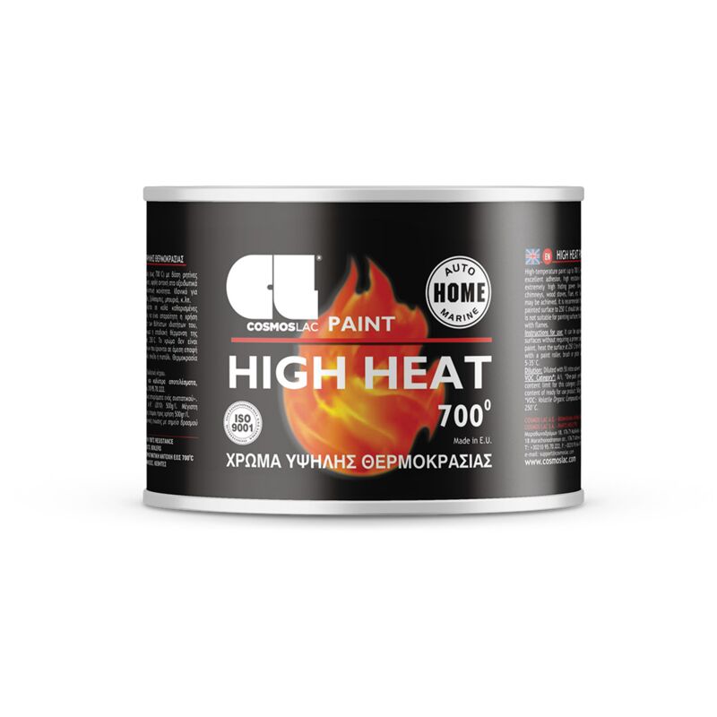 PINTURA ANTICALORICA HIGH HEAT 700 ºC NEGRO 175 ML