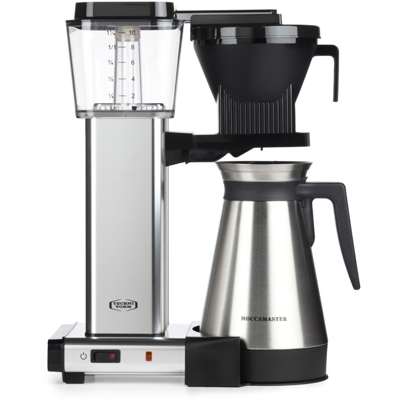 Moccamaster KBGT 741 Aluminium poliertes Silber – Filterkaffeemaschine ...