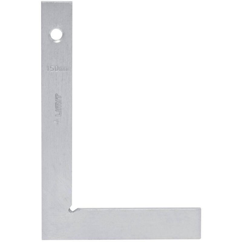 Flacher Winkel mit gleich dicken Schenkeln. Begrenzen Sie 150x100 mm