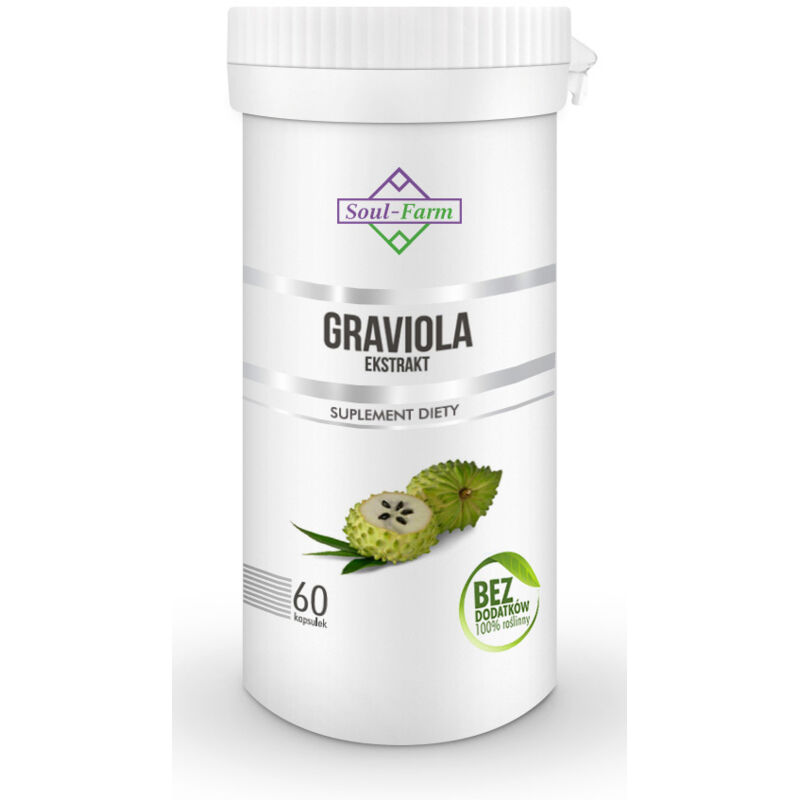 Graviola-Extrakt 60 Kapseln (550 mg) - Soul Farm