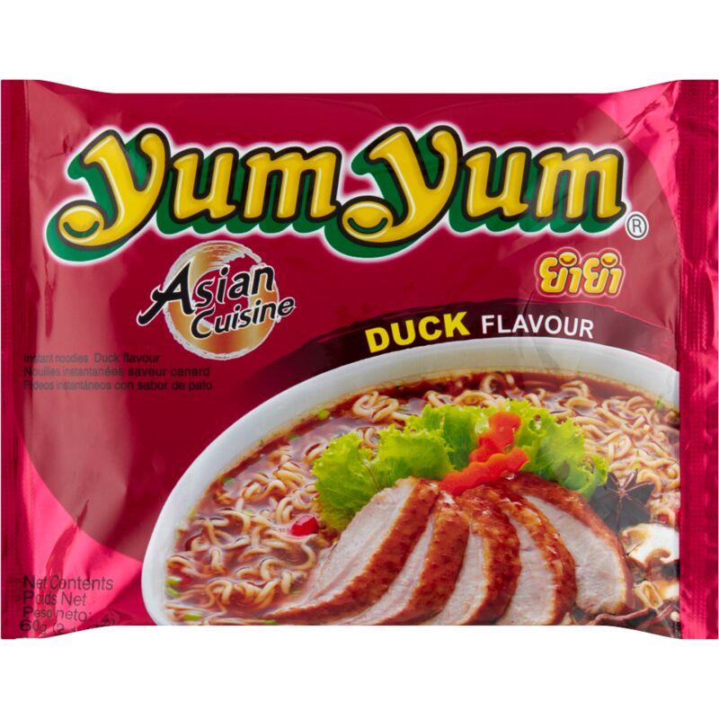 Yum Yum Instant-Nudelsuppe mit Entengeschmack, 60 g