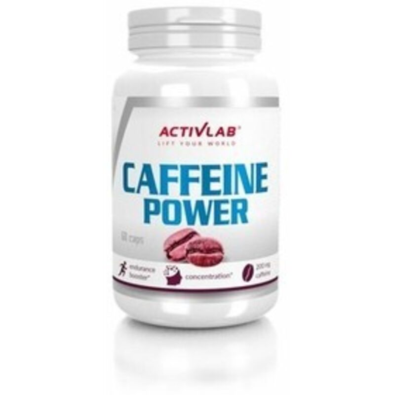Activlab Caffeine Power – Koffeinkapseln vor dem Training, 60 Stk.