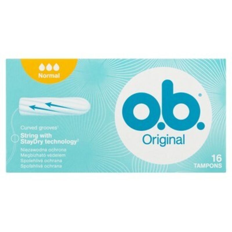 ob Original Normal Tampons 16 Stück (5 + 1 gratis)