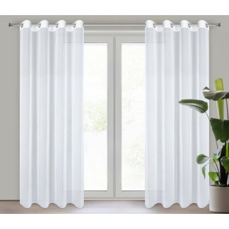 FERTIGVORHANG ARLETA WEISS